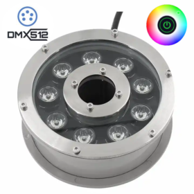 DMX RGB swimming pool light- 9W – HuePress